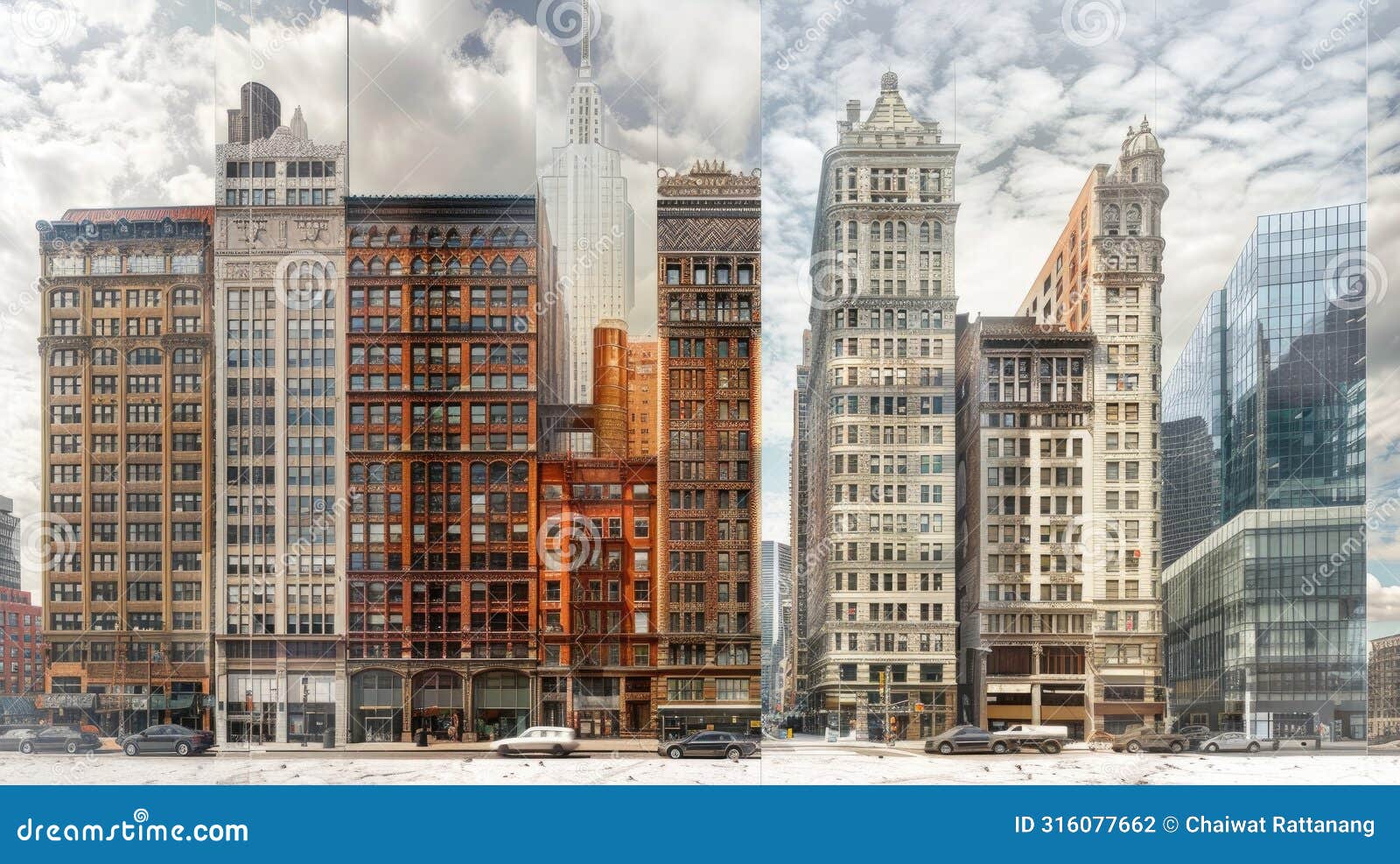 The Evolution of Buildings from the Past To the Present in One Picture ...