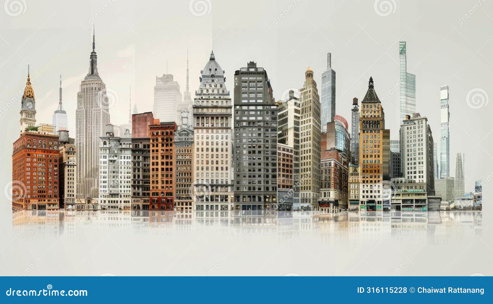 The Evolution of Buildings from the Past To the Present in One Picture ...