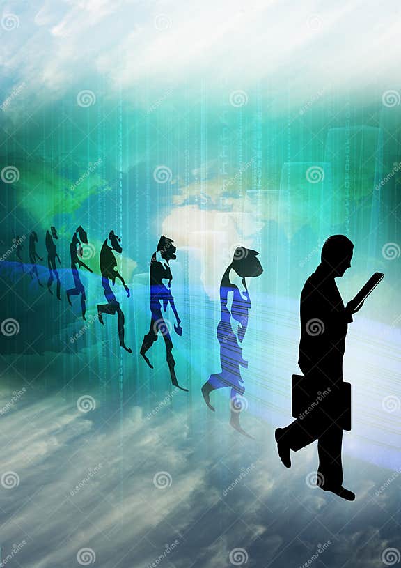 Evolution of Business stock illustration. Illustration of growth - 37127106