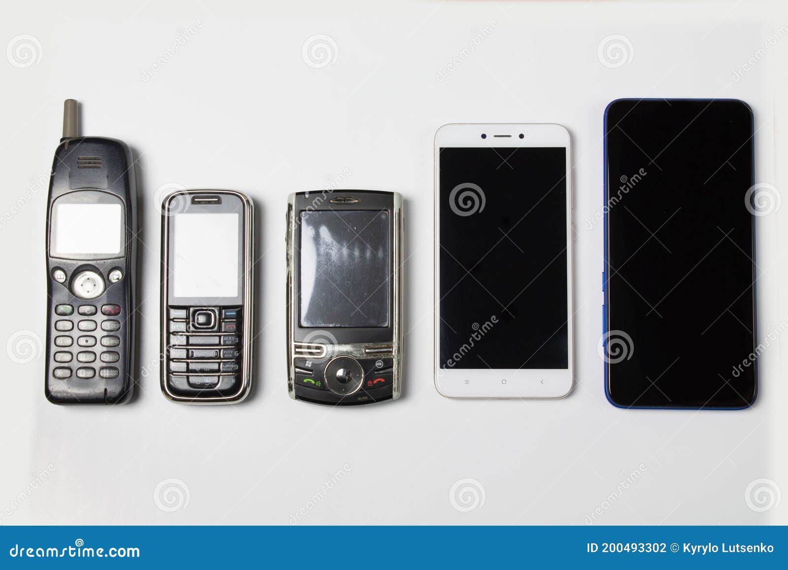 Cell Phone Evolution Iphone