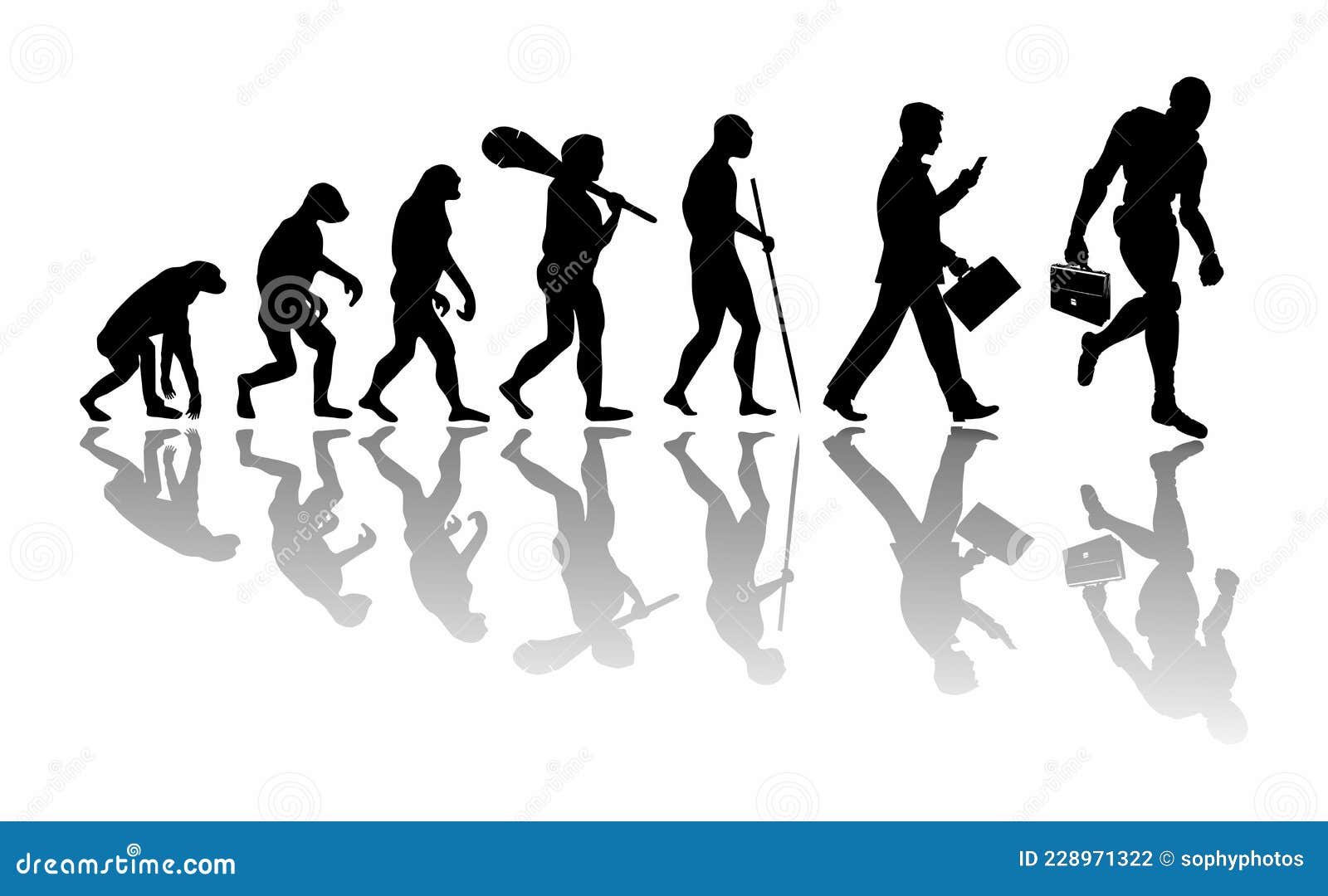 Evolution of the Cyborg. from an Ape, through a Caveman, Troglodyte ... Evolution of the Cyborg. from an Ape, through a Caveman, Troglodyte ...