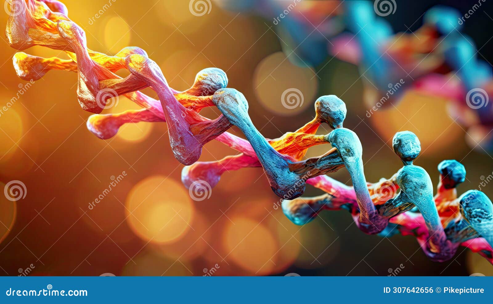 Evolution dna changes stock illustration. Illustration of allele ...
