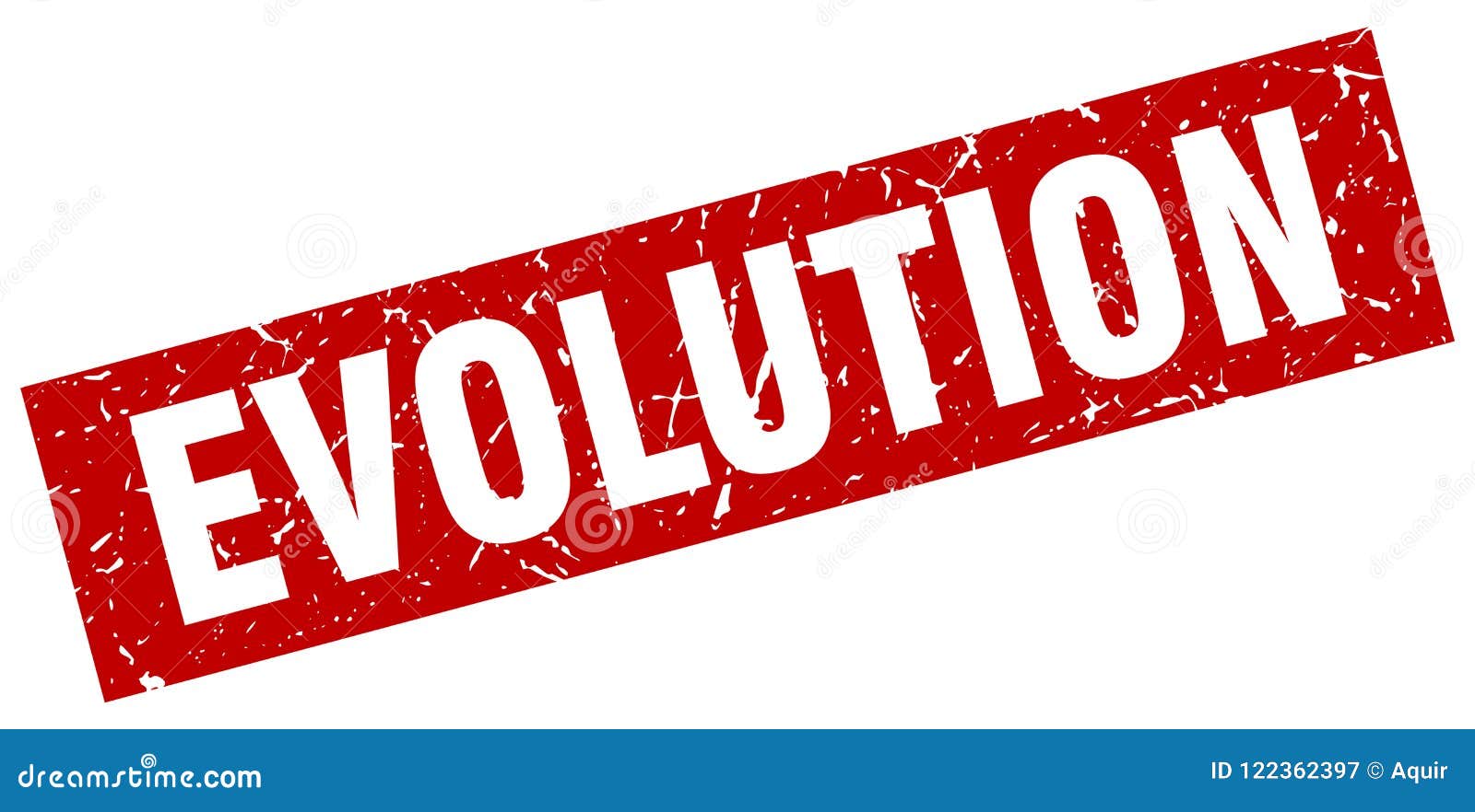 Evolution stamp stock vector. Illustration of insignia - 122362397