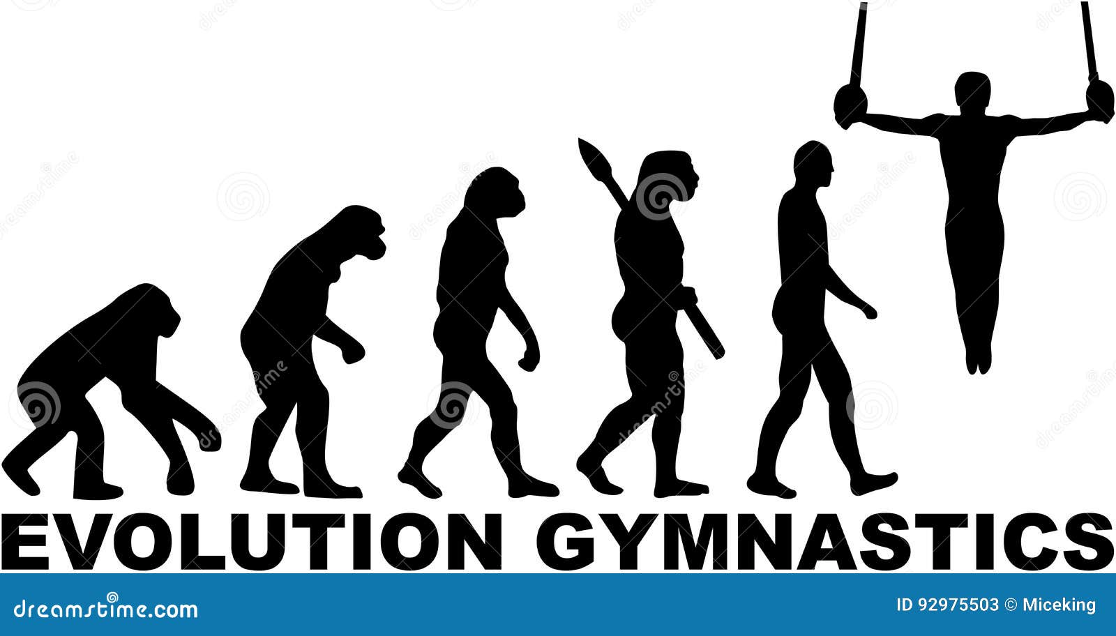 Evolution Gymnastics Vaulting Table Cartoon Vector | CartoonDealer.com ...