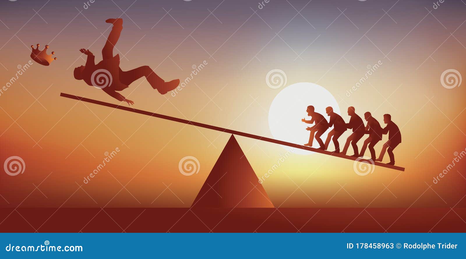 Concept of Leadership with Revolutionaries Who Overthrow Their King To ...