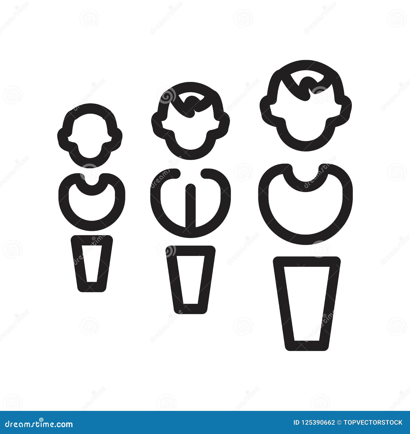 Evolution Icon Vector Isolated on White Background, Evolution Si Stock ...