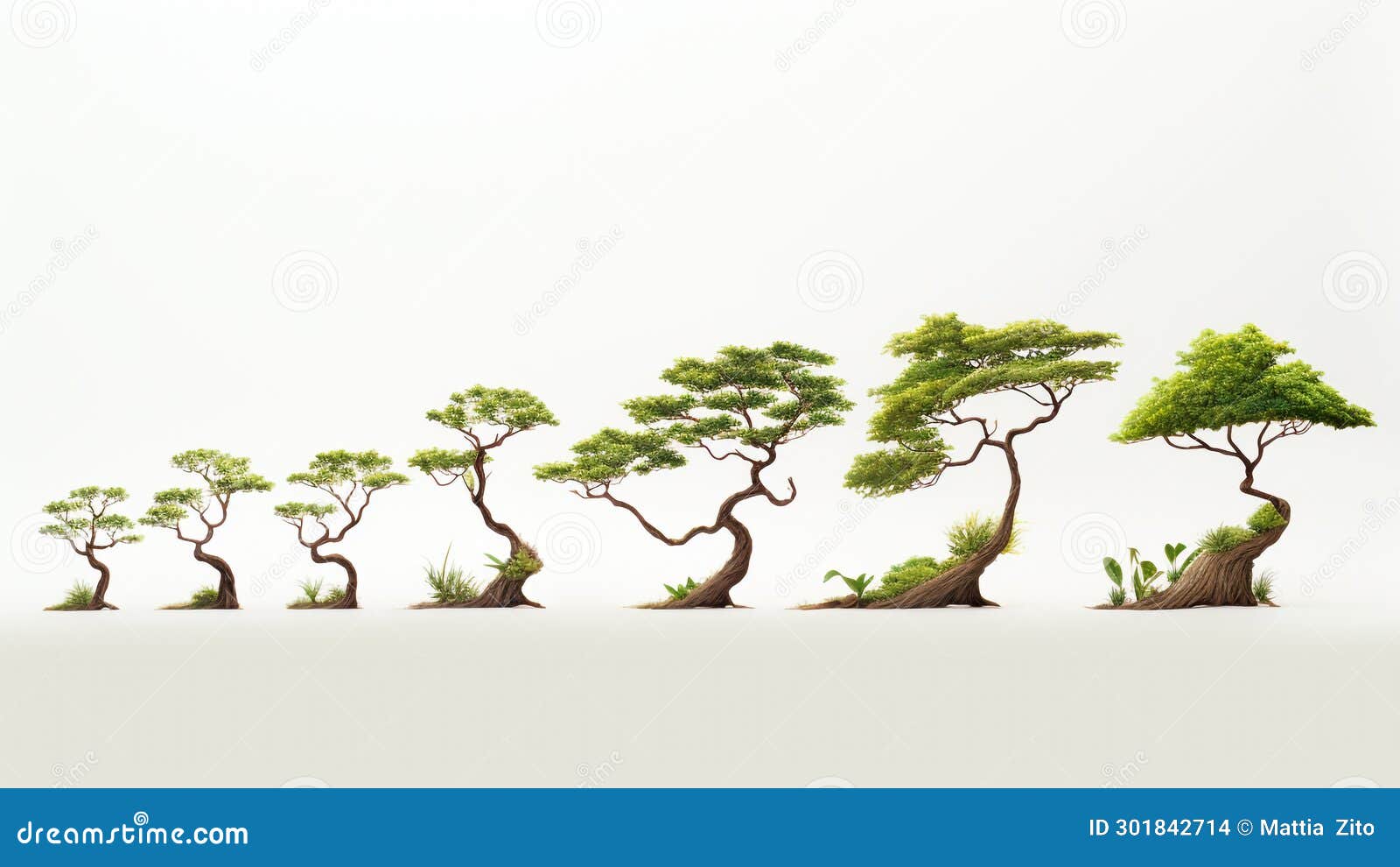 The Evolution of Life that Begins and Ends Stock Illustration ...