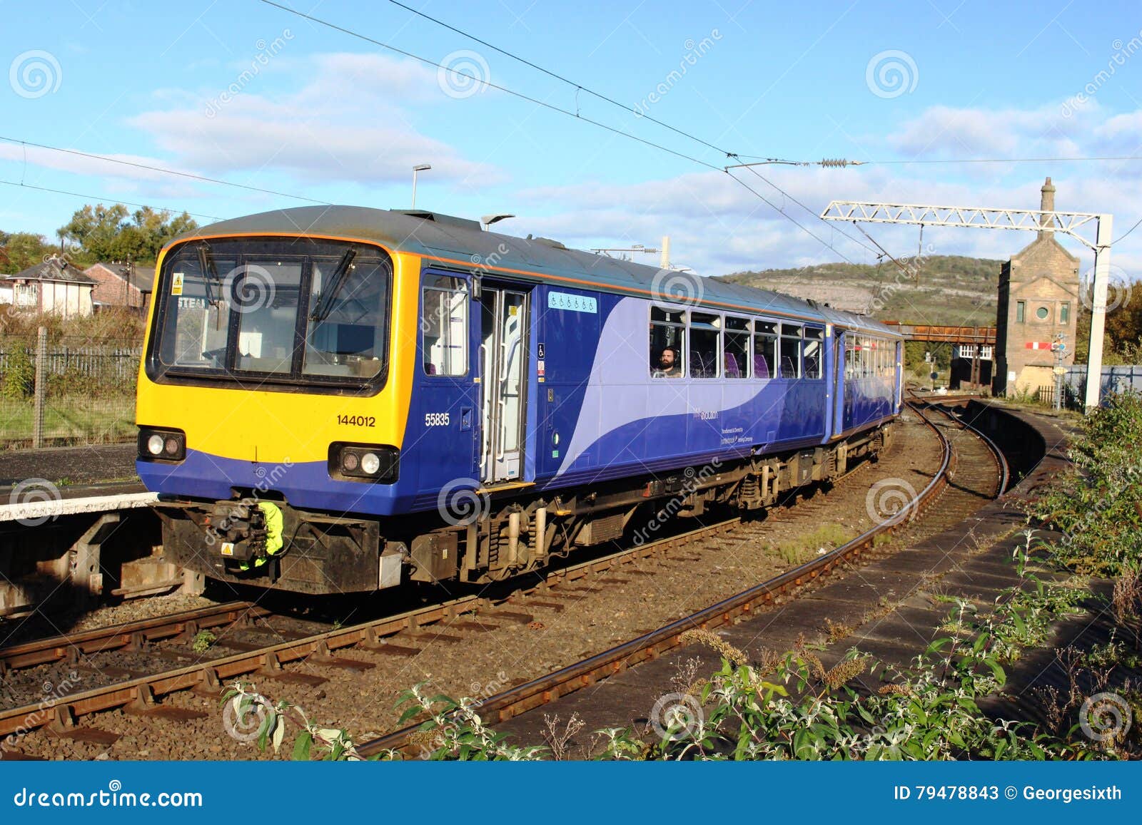 Evolution Livery on Refurbished Pacer Dmu Train Editorial Stock Photo ...