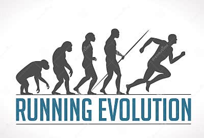 Evolution of man stock vector. Illustration of hominid - 46728419