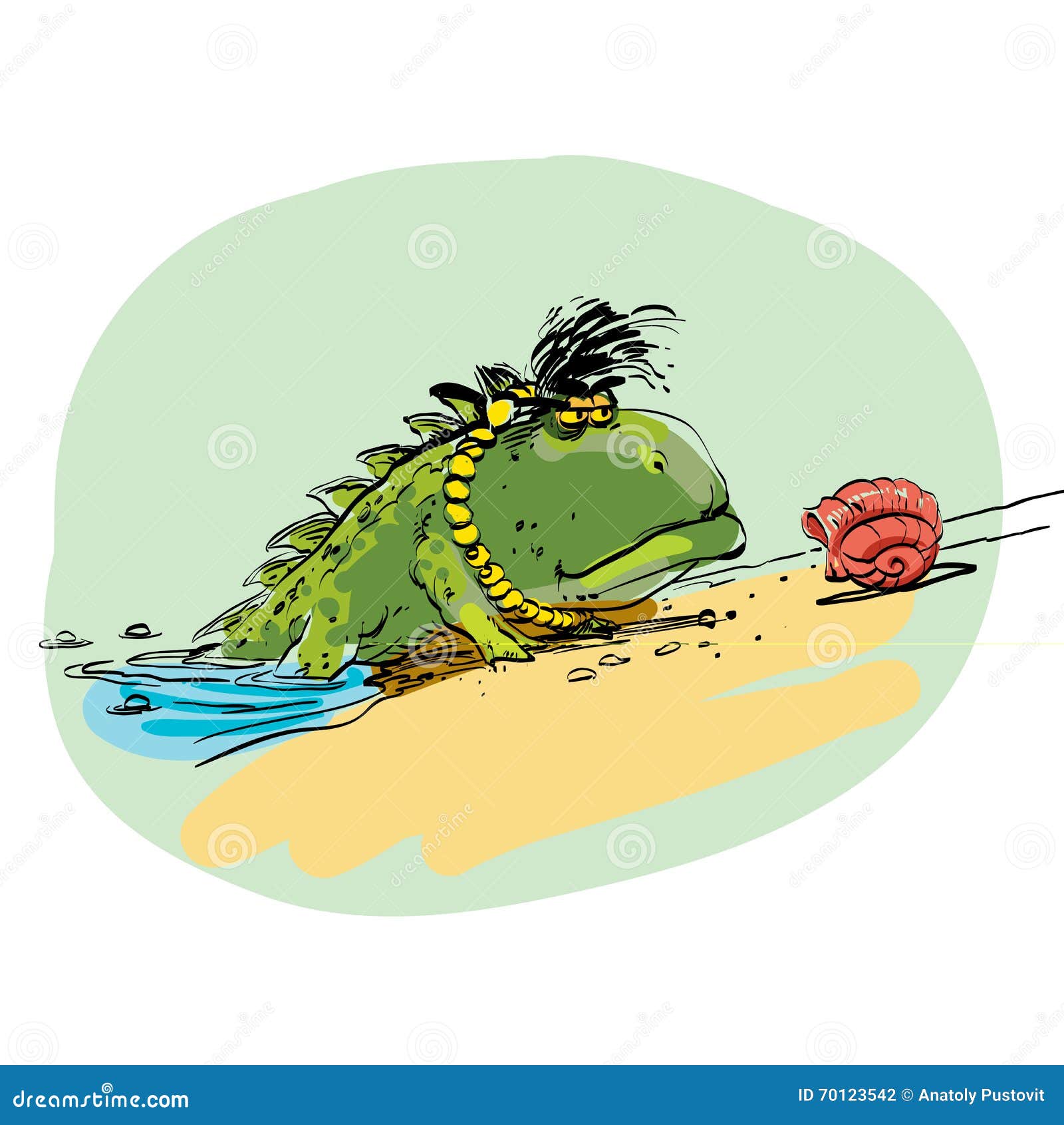 The Evolution of Men Prehistoric Fish Stock Vector - Illustration of ...