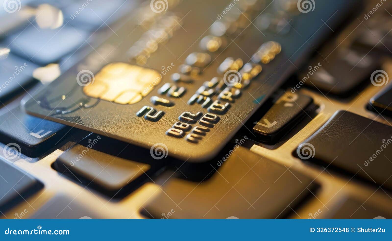 Evolution of Online Payment Systems with Credit Card Stock Illustration ...