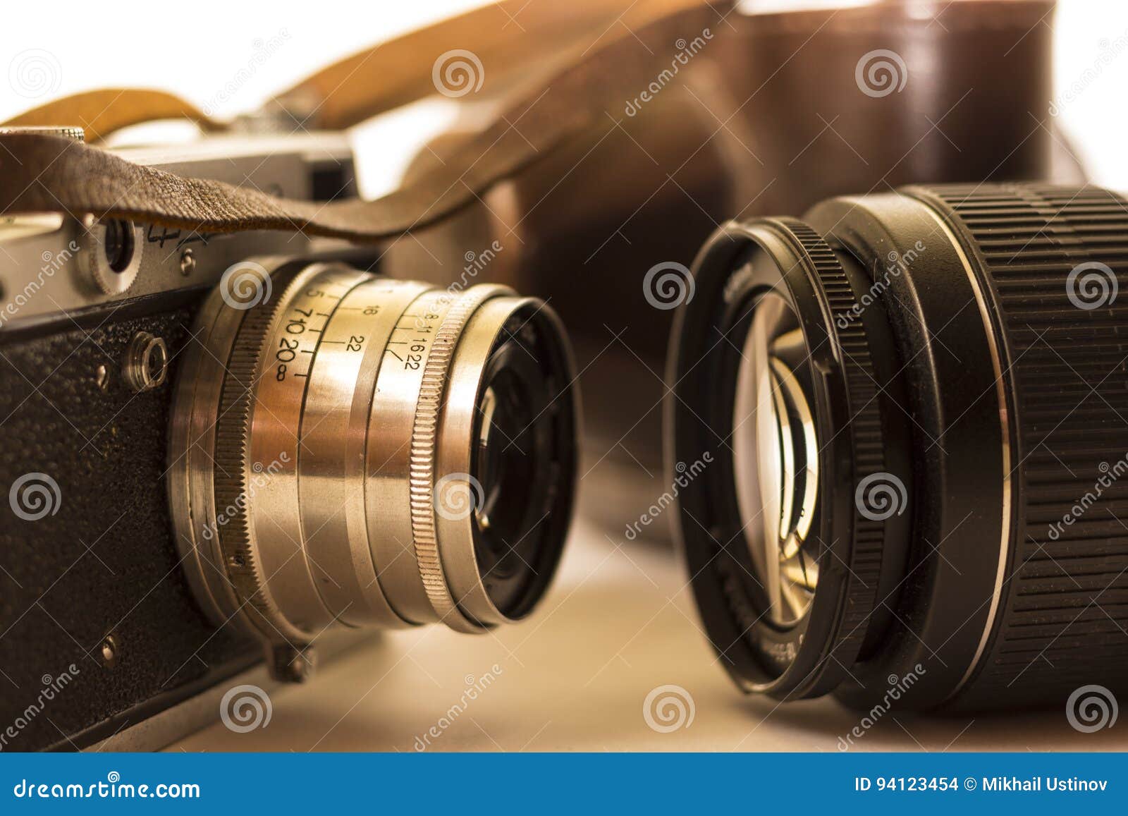 Evolution of photography stock photo. Image of instrument - 94123454