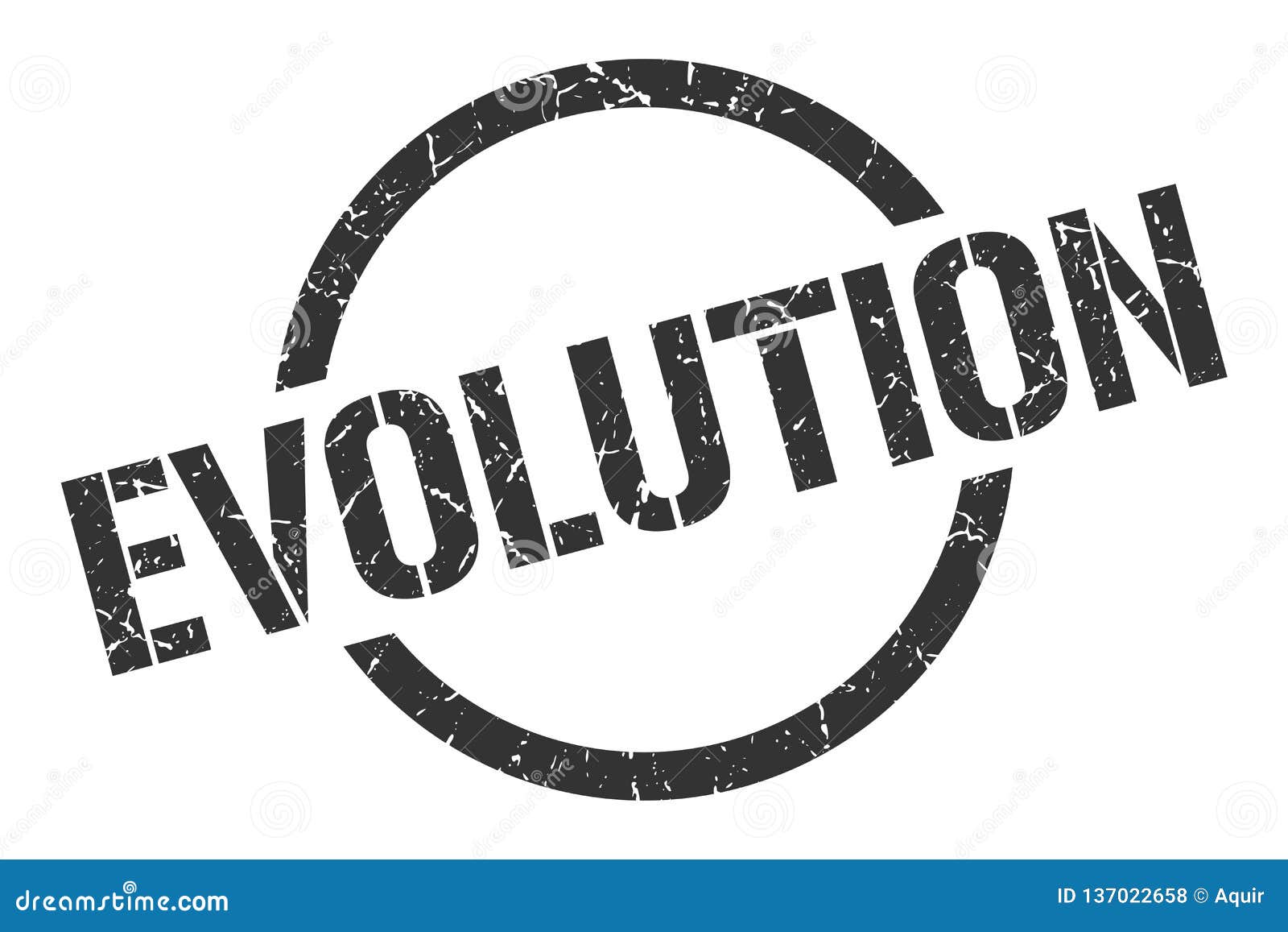 Evolution stamp stock vector. Illustration of peeler - 137022658