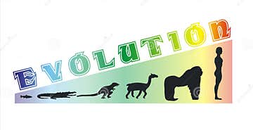 Evolution scale stock illustration. Illustration of nature - 11916542
