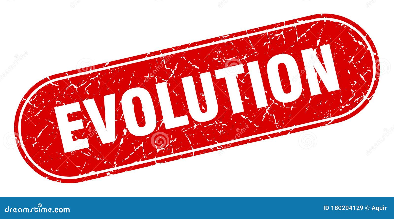 Evolution Sign. Evolution Grunge Stamp Stock Vector - Illustration of ...