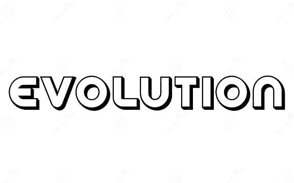 Evolution stamp typ stock vector. Illustration of evolving - 110245960
