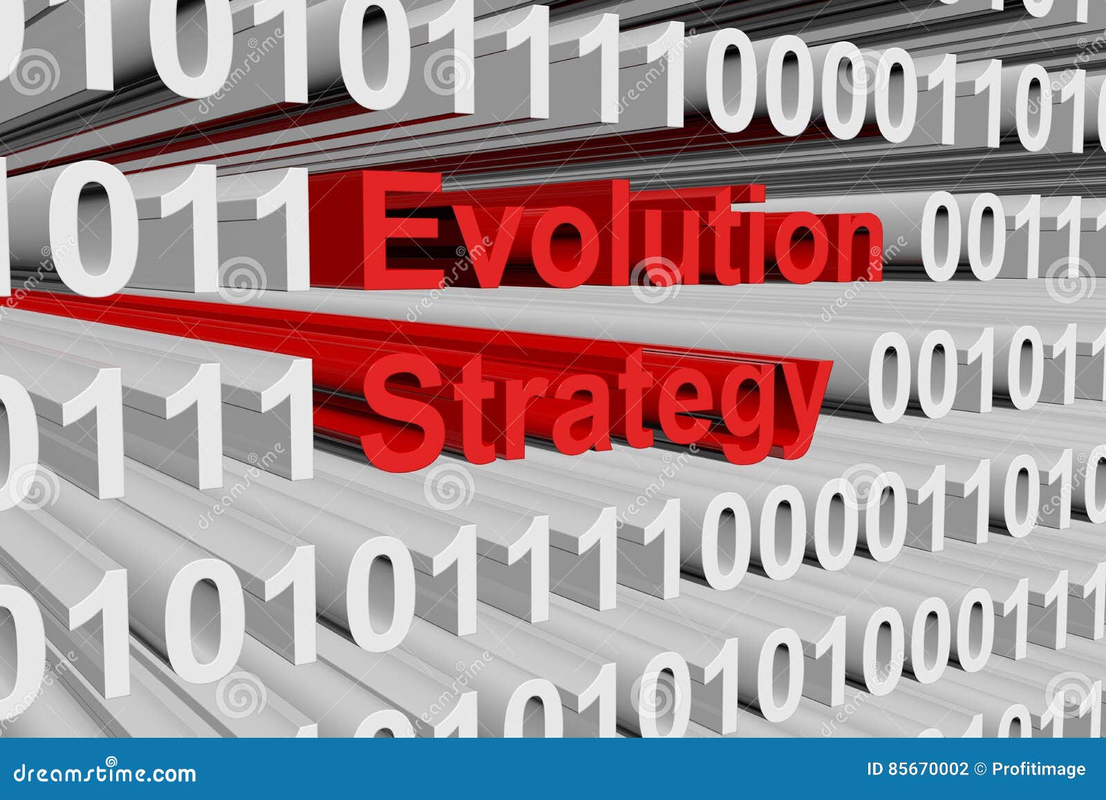 Evolution strategy stock illustration. Illustration of technology ...