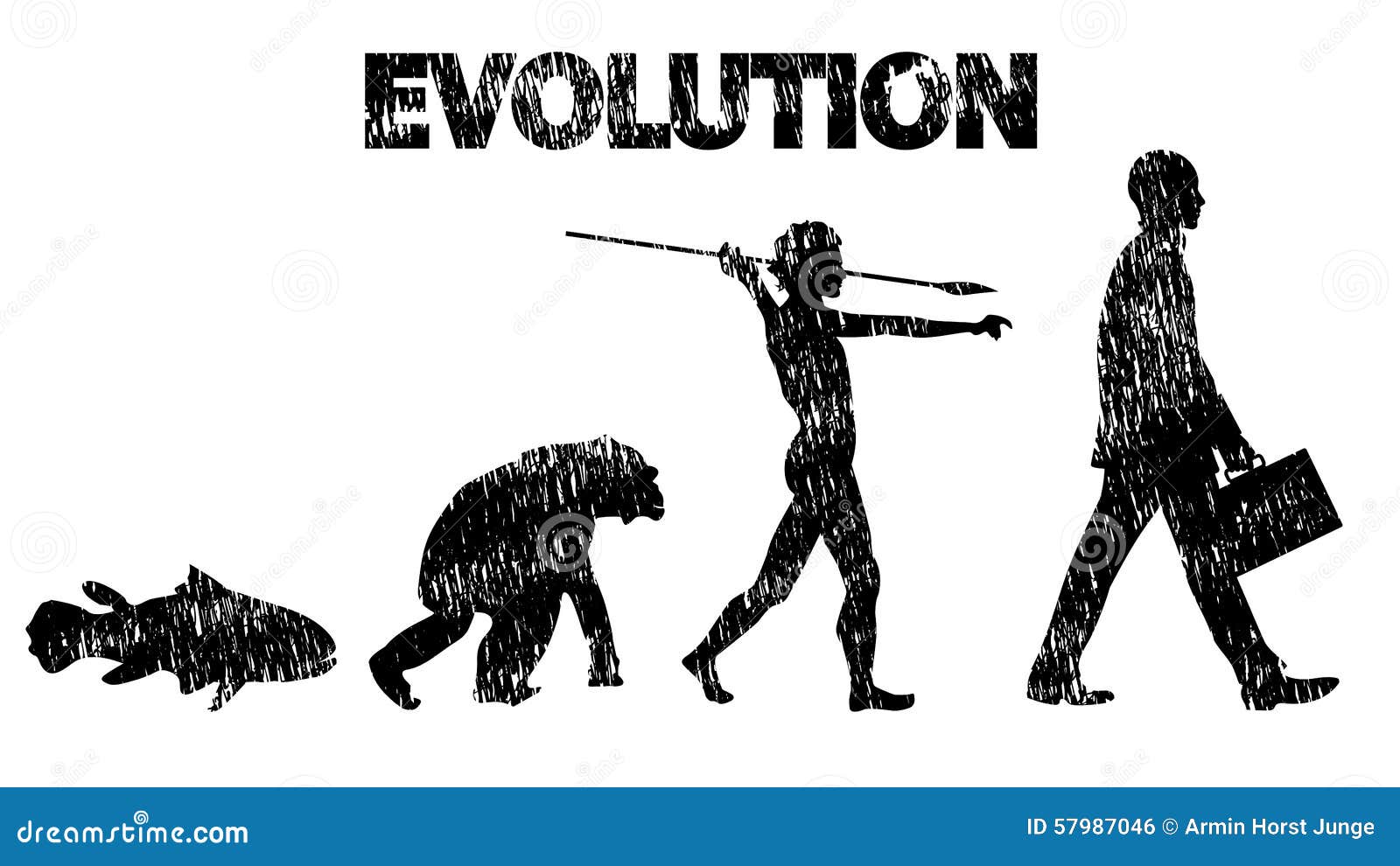 Evolution stock illustration. Illustration of evolution - 57987046