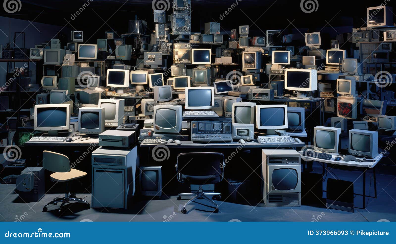 The Evolution Of Technology Vector Illustration | CartoonDealer.com ...