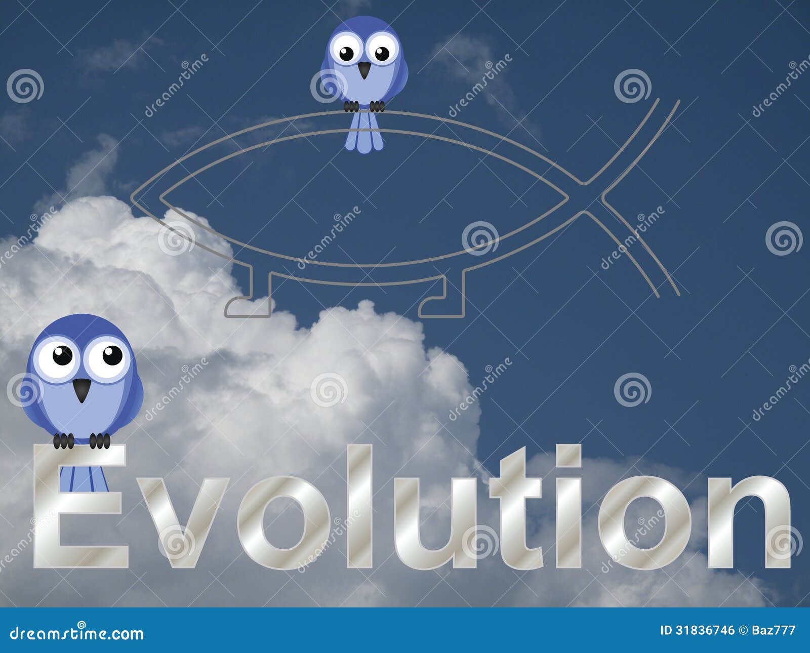 Evolution text stock photo. Image of theorem, icon, evolution - 31836746