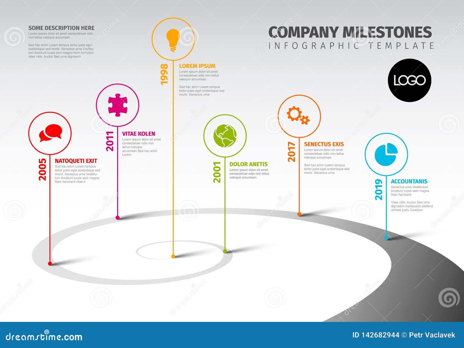 Evolution Timeline Template Stock Vector - Illustration of diagram ... Evolution Timeline Template Stock Vector - Illustration of diagram ...