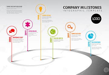 Evolution Timeline Template Stock Vector - Illustration of diagram ...