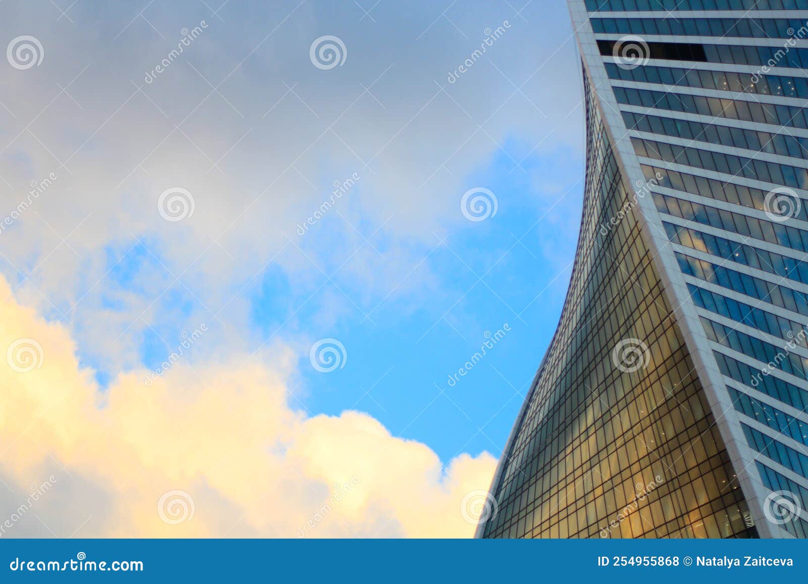 Evolution Tower. Tower of the Moscow International Business Center ...