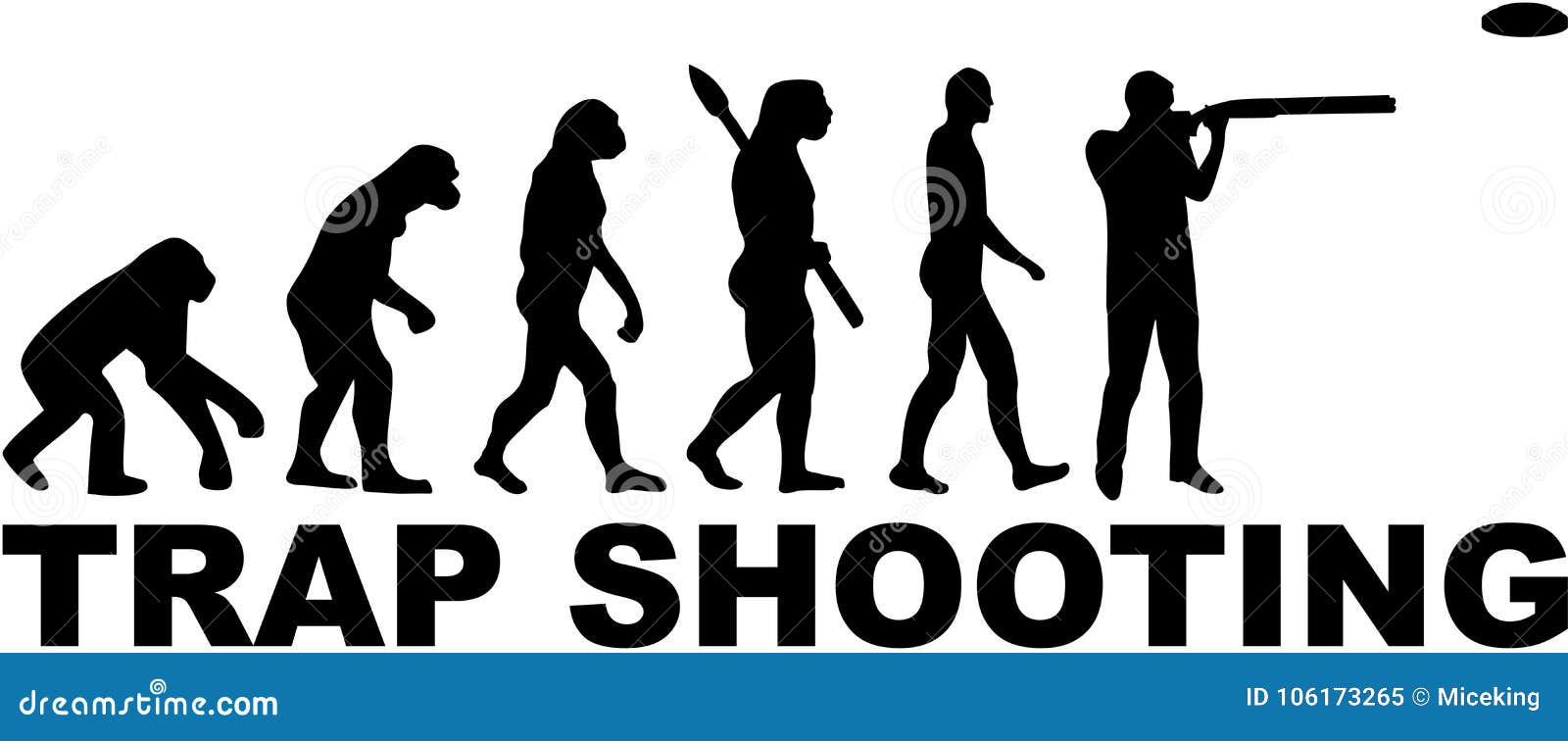 Trap Shooting, Aiming Athlete With Gun, Low Polygonal Isolated Vector ...