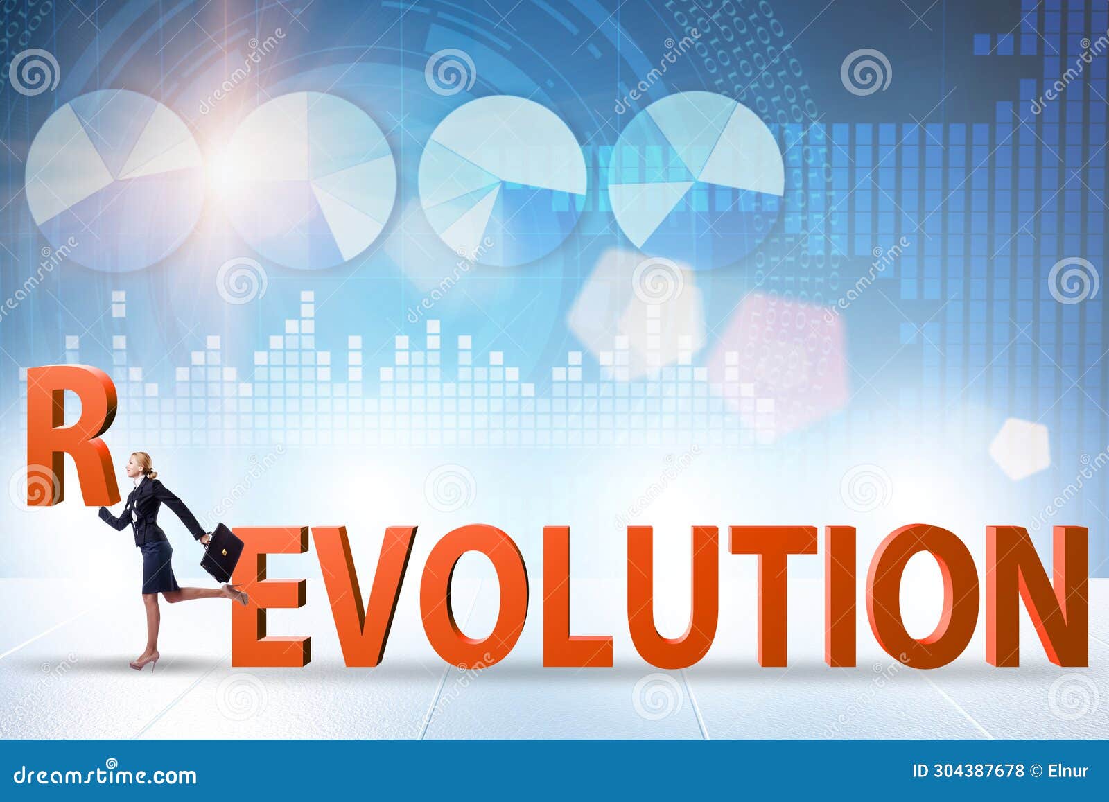 Evolution Of Revolution On Paper Royalty-Free Stock Photography ...