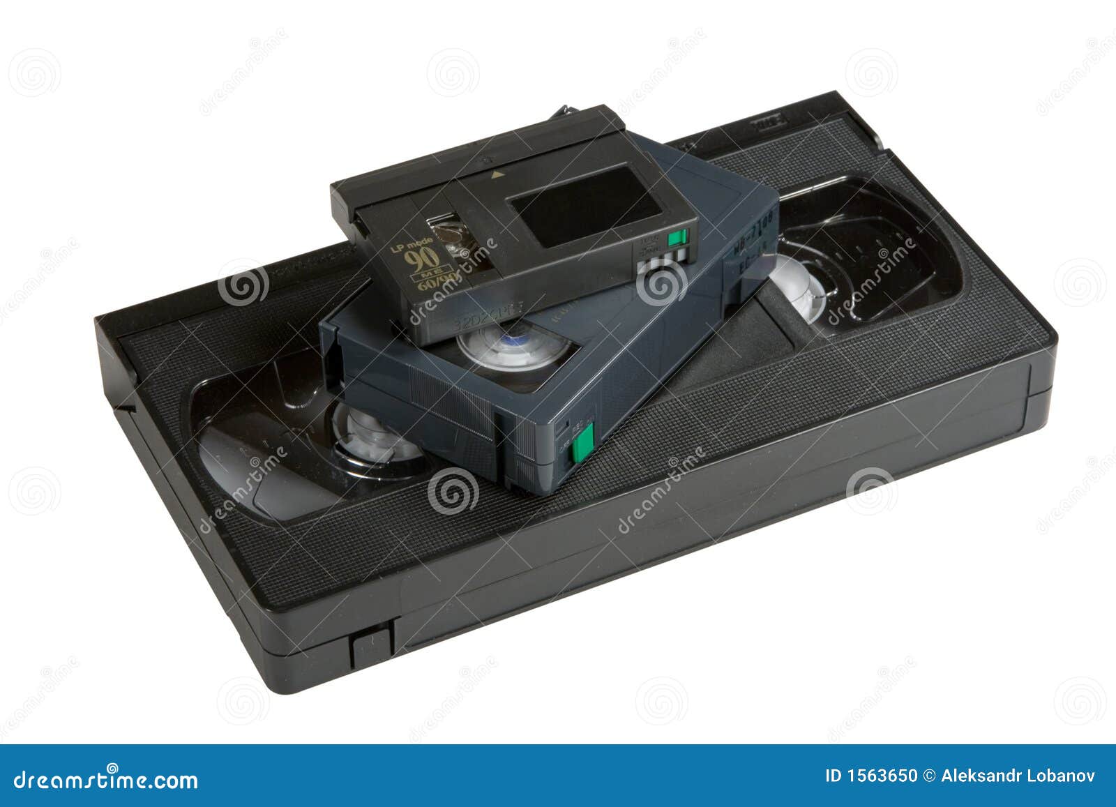 Evolution VHS stock photo. Image of micro, record, recorder - 1563650