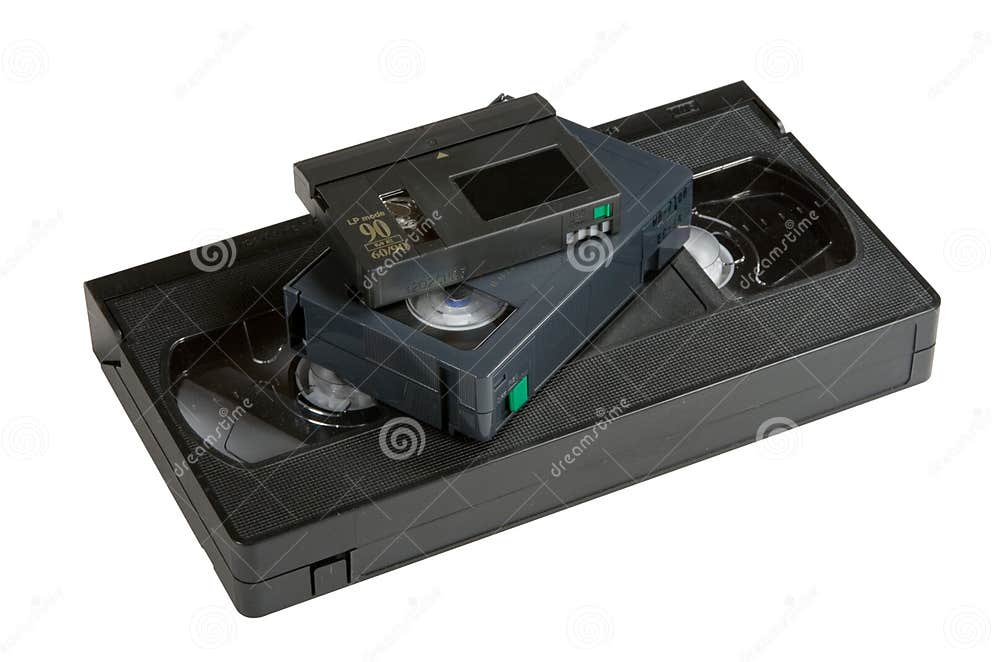 Evolution VHS stock photo. Image of micro, record, recorder - 1563650