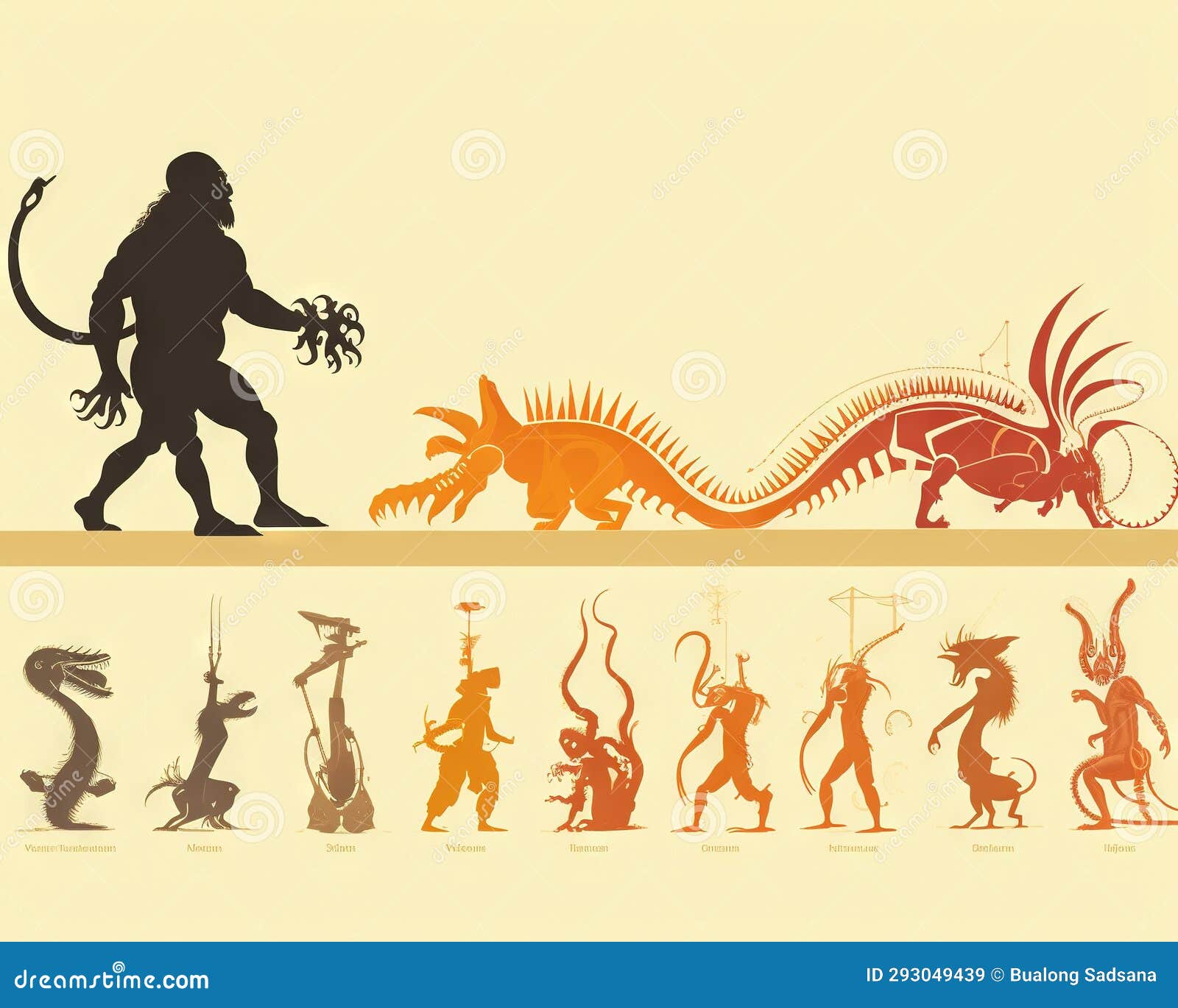 Evolutionbacteria To Robot Walking Dog King Graphics Stock Illustration ... Evolutionbacteria To Robot Walking Dog King Graphics Stock Illustration ...