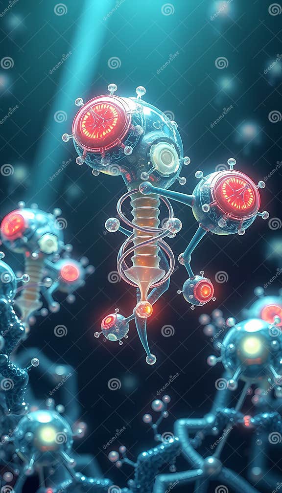 Evolutionizing Life: the Future of Bioengineering Stock Illustration ...