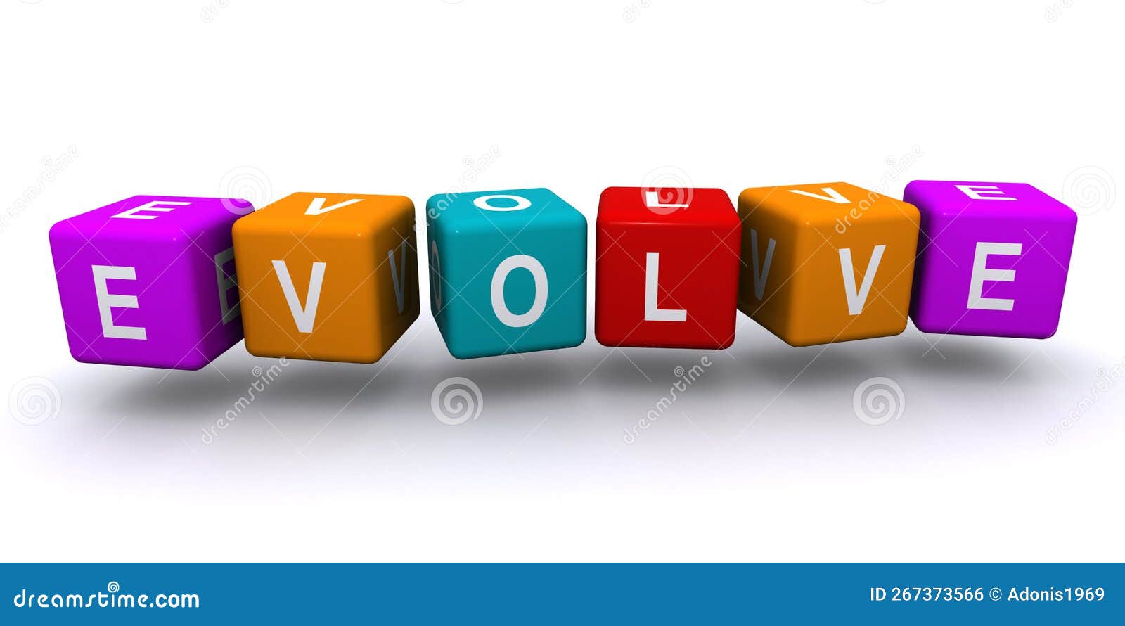 Evolve Word Lettering. Black Ink. Vector Illustration. Isolated On ...