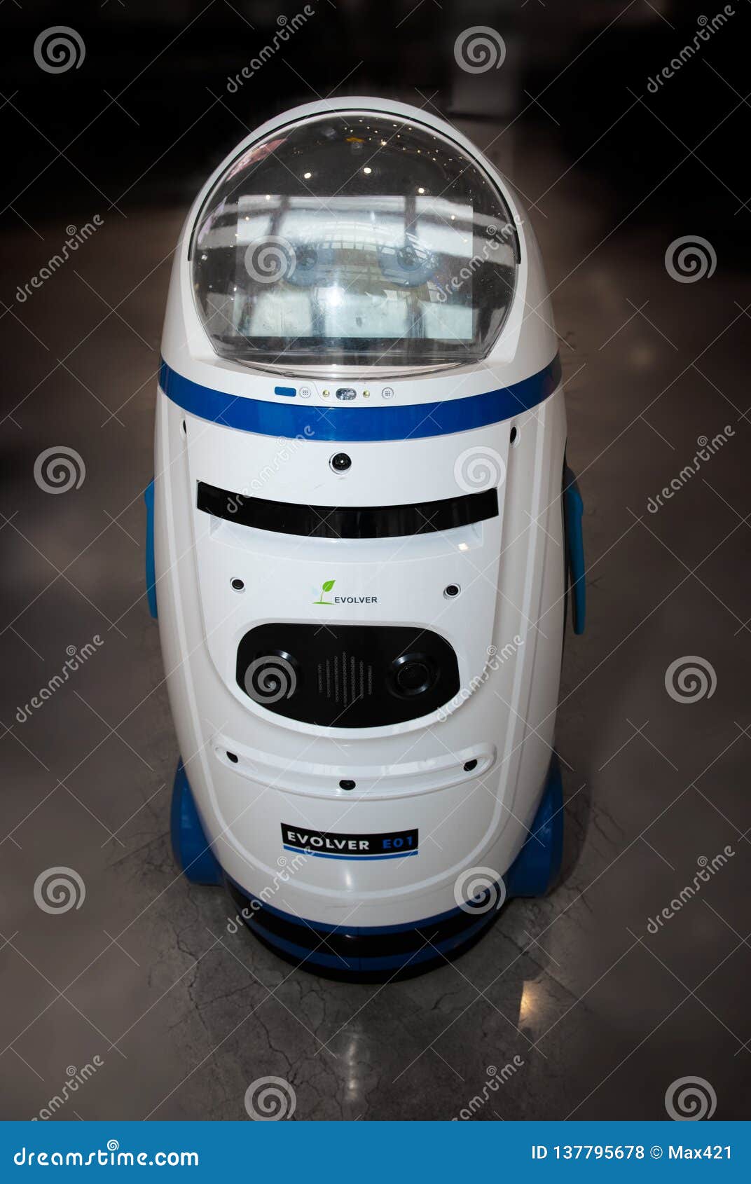 New Service Robot For Business. Innovation Technology Projects. Fourth ...