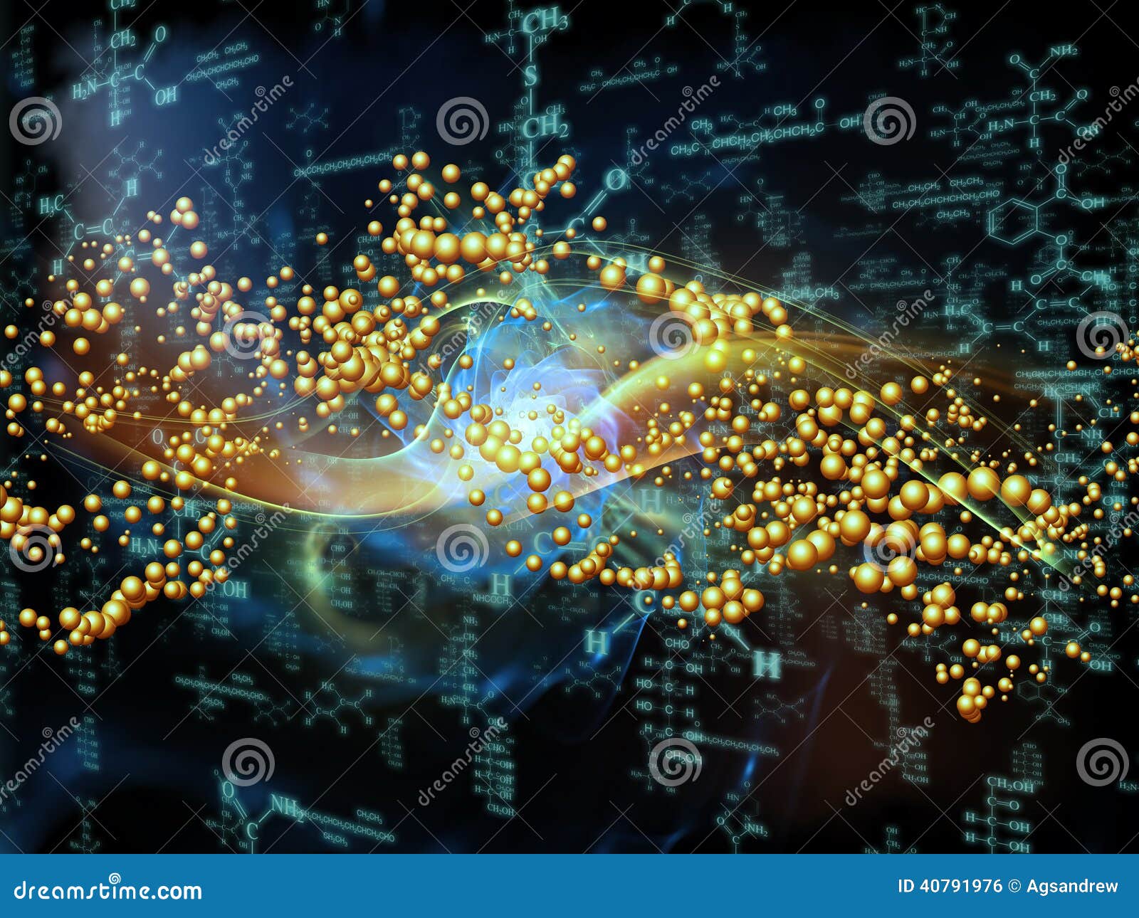 Evolving Chemistry stock illustration. Illustration of creation - 40791976