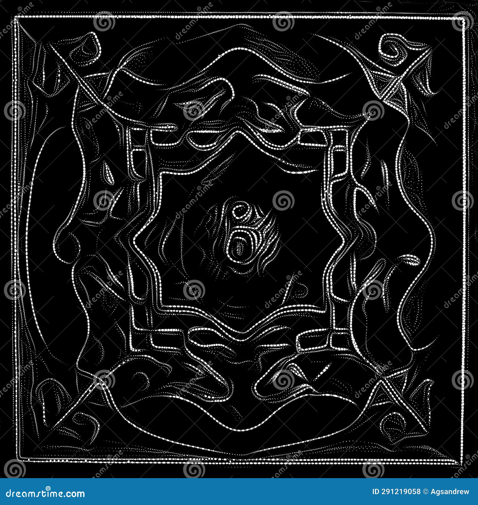 Evolving Line Stipple stock illustration. Illustration of style - 291219058