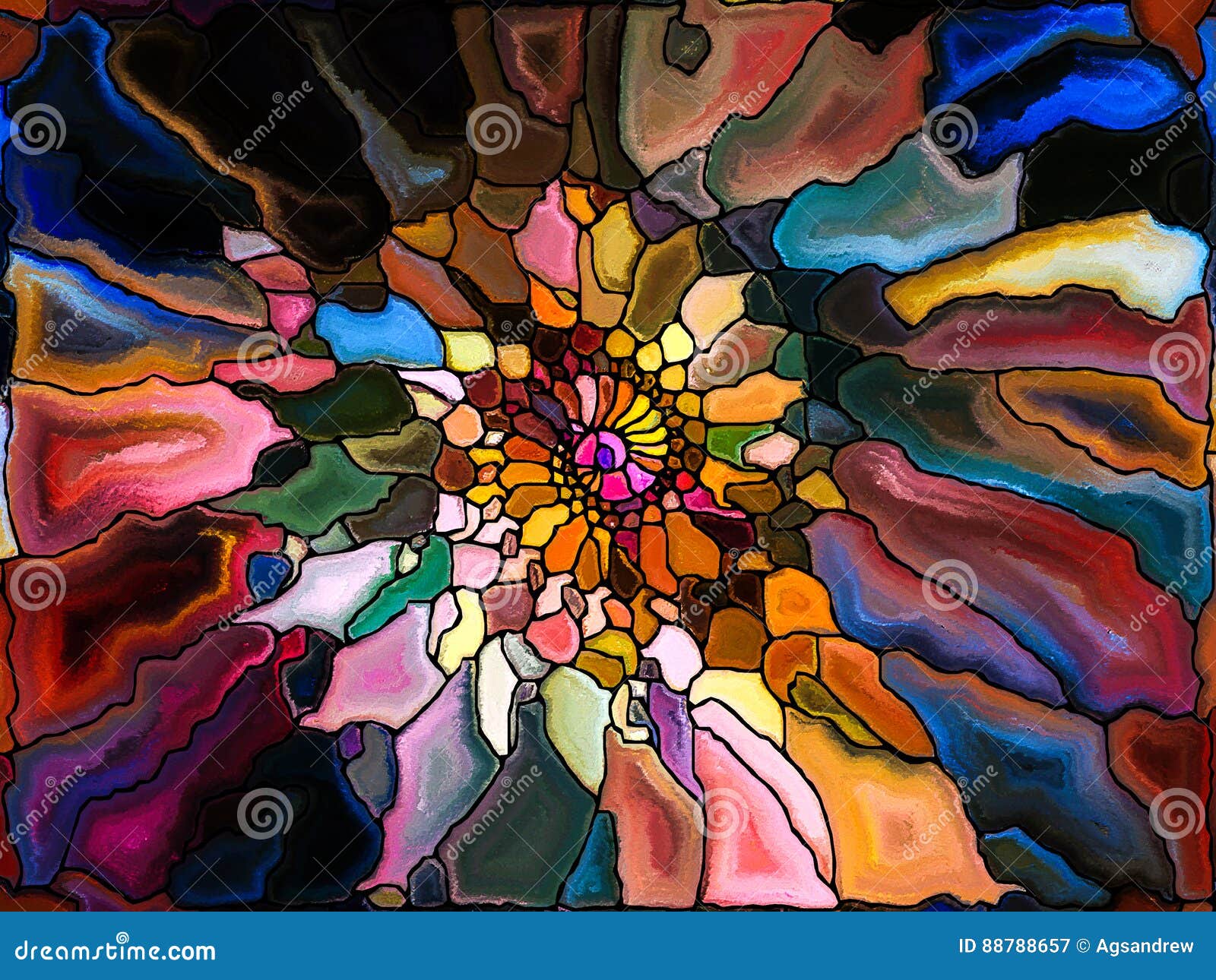 Evolving Organic Pattern stock illustration. Illustration of creativity ...