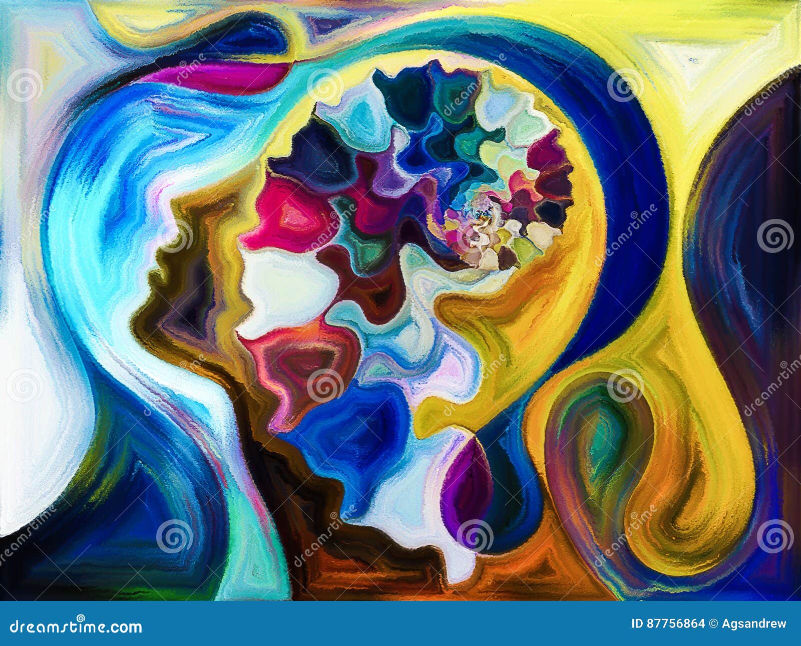 Evolving Space Division stock illustration. Illustration of imagination ...