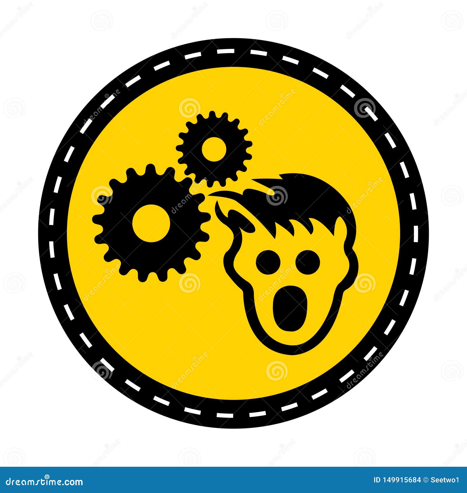 EVP-Ikone Abnutzungs-Haarnetz-Symbol-Zeichen-Isolat Auf Weißem ... EVP-Ikone Abnutzungs-Haarnetz-Symbol-Zeichen-Isolat Auf Weißem ...
