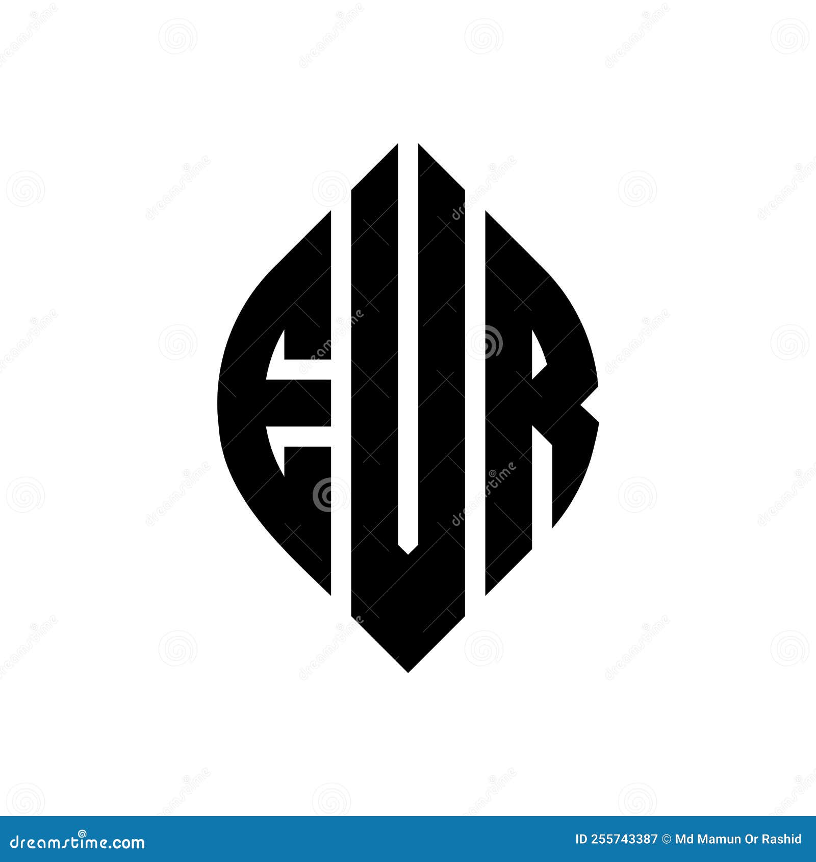 EVR Circle Letter Logo Design with Circle and Ellipse Shape. EVR ...