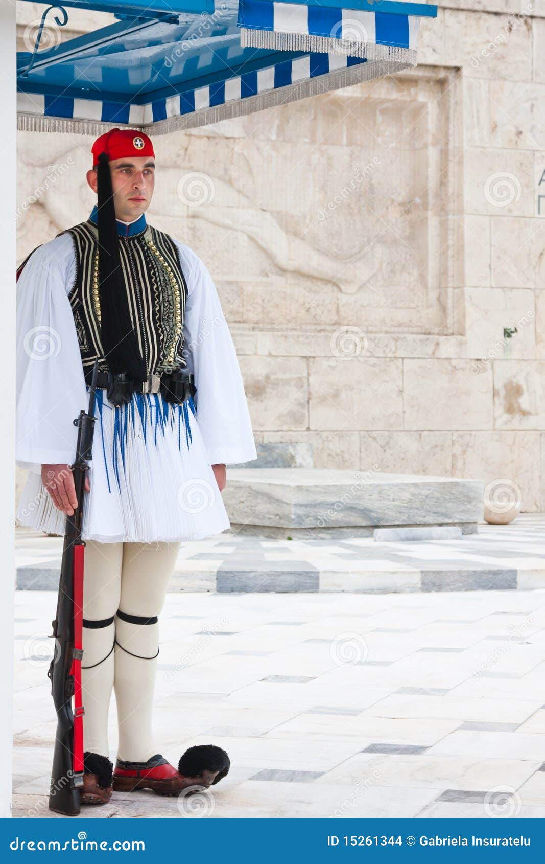 Evzones editorial stock image. Image of political, ceremonial - 15261344