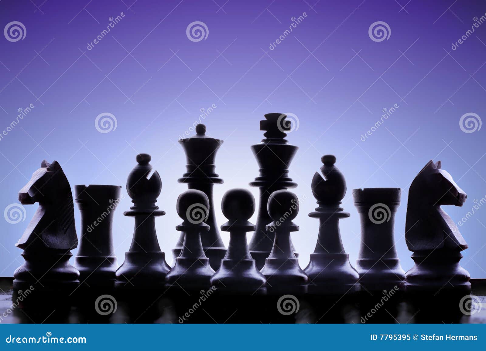 Exército da xadrez imagem de stock. Imagem de xadrez, tabuleiro - 7795395