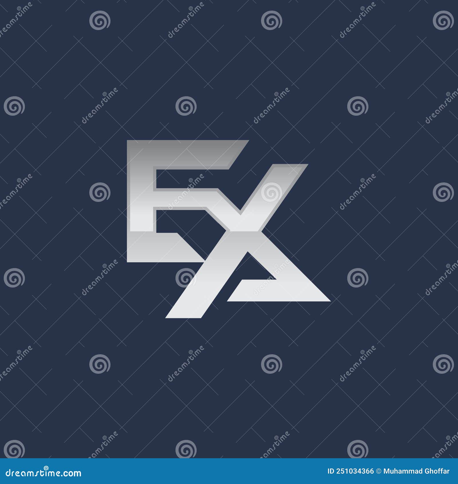 EX E X Letter Logo Design in Colors. Creative Modern Letters Vector ...