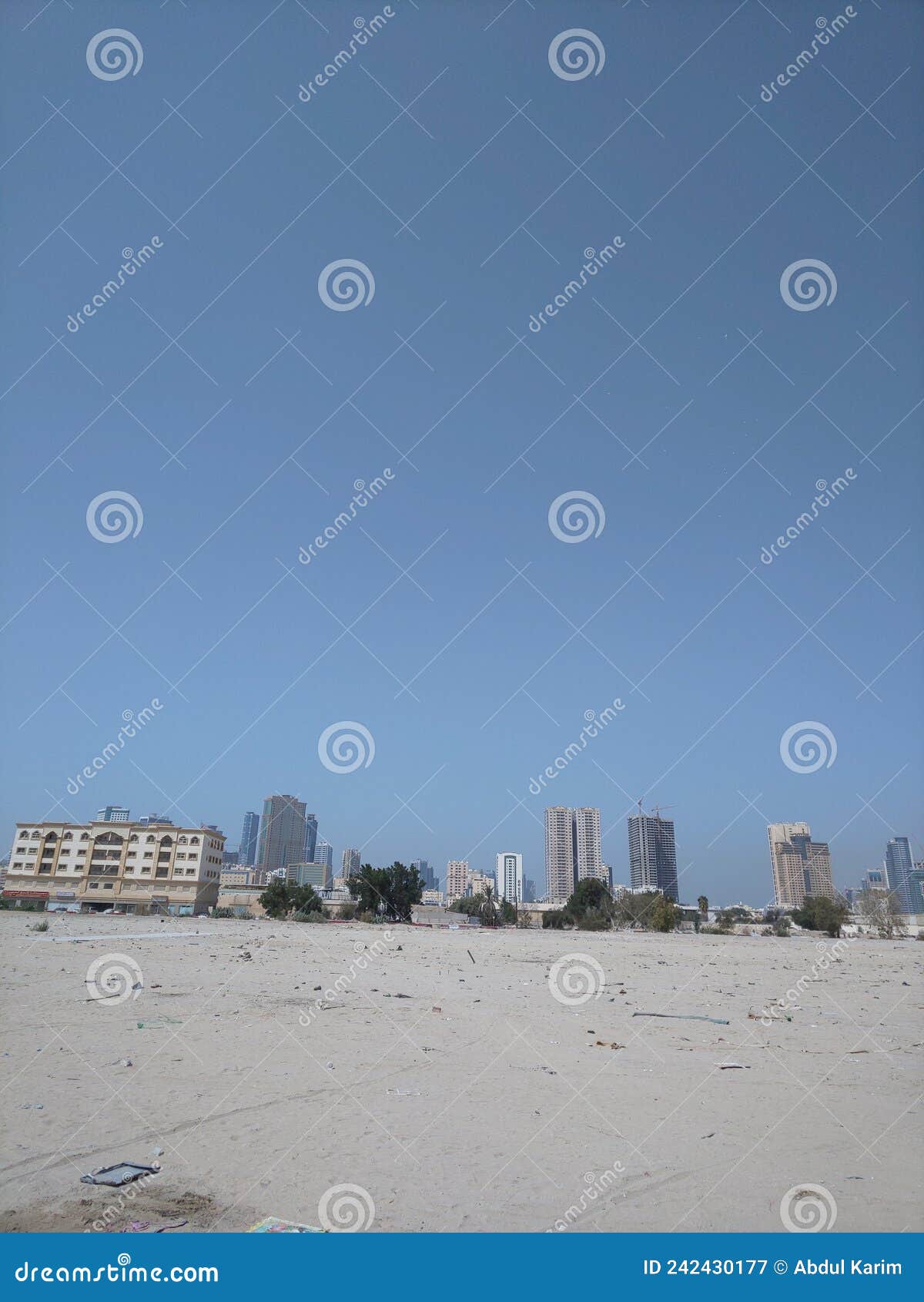 Exactly at Noon, the Combination of the Building on the Empty Field is ...