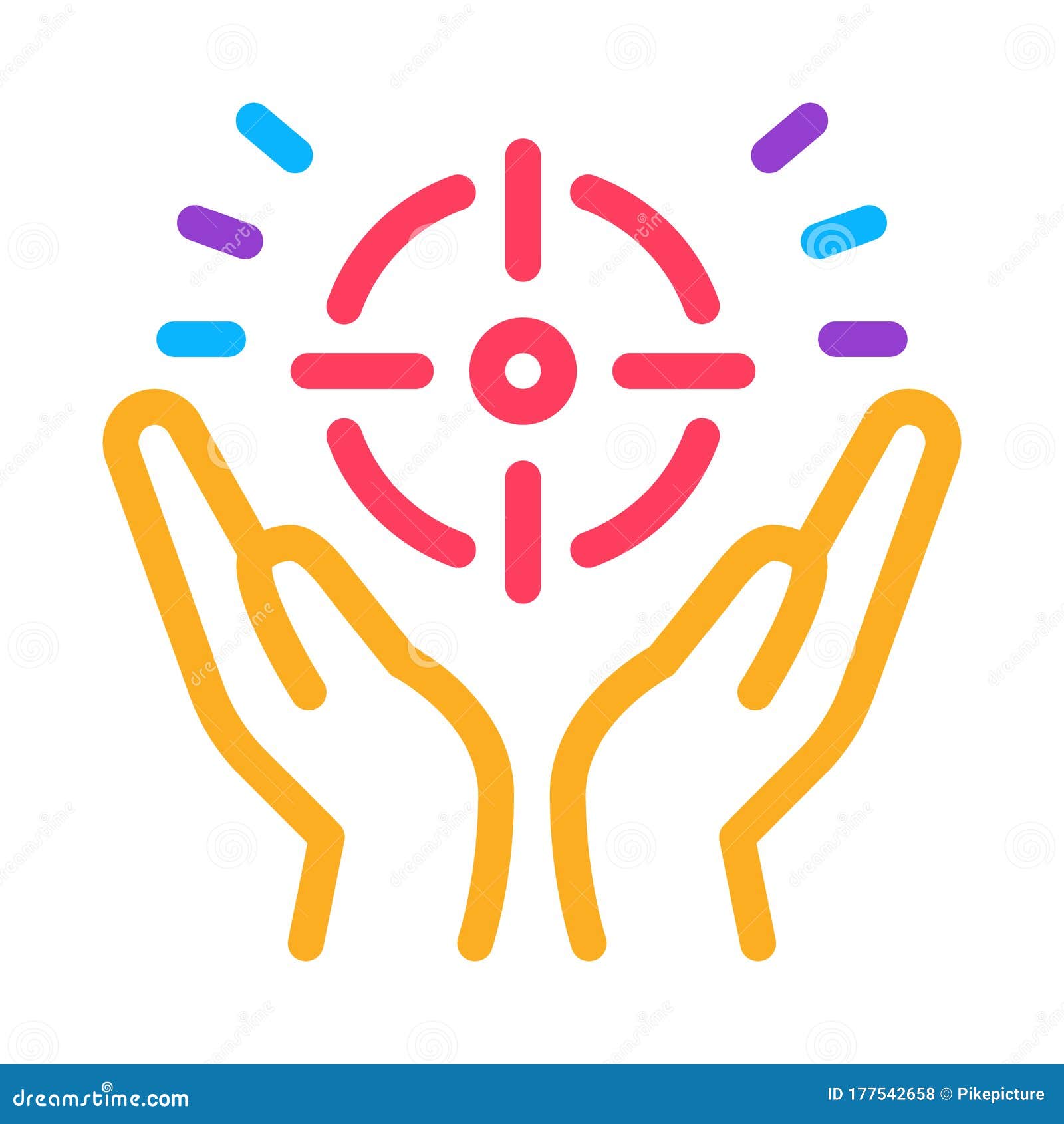 Exaltation of Purpose Icon Vector Outline Illustration Stock Vector ... Exaltation of Purpose Icon Vector Outline Illustration Stock Vector ...