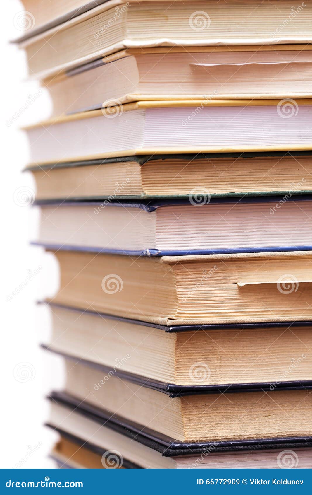 Exam Preparation: the Use of Books for Self Stock Image - Image of ...