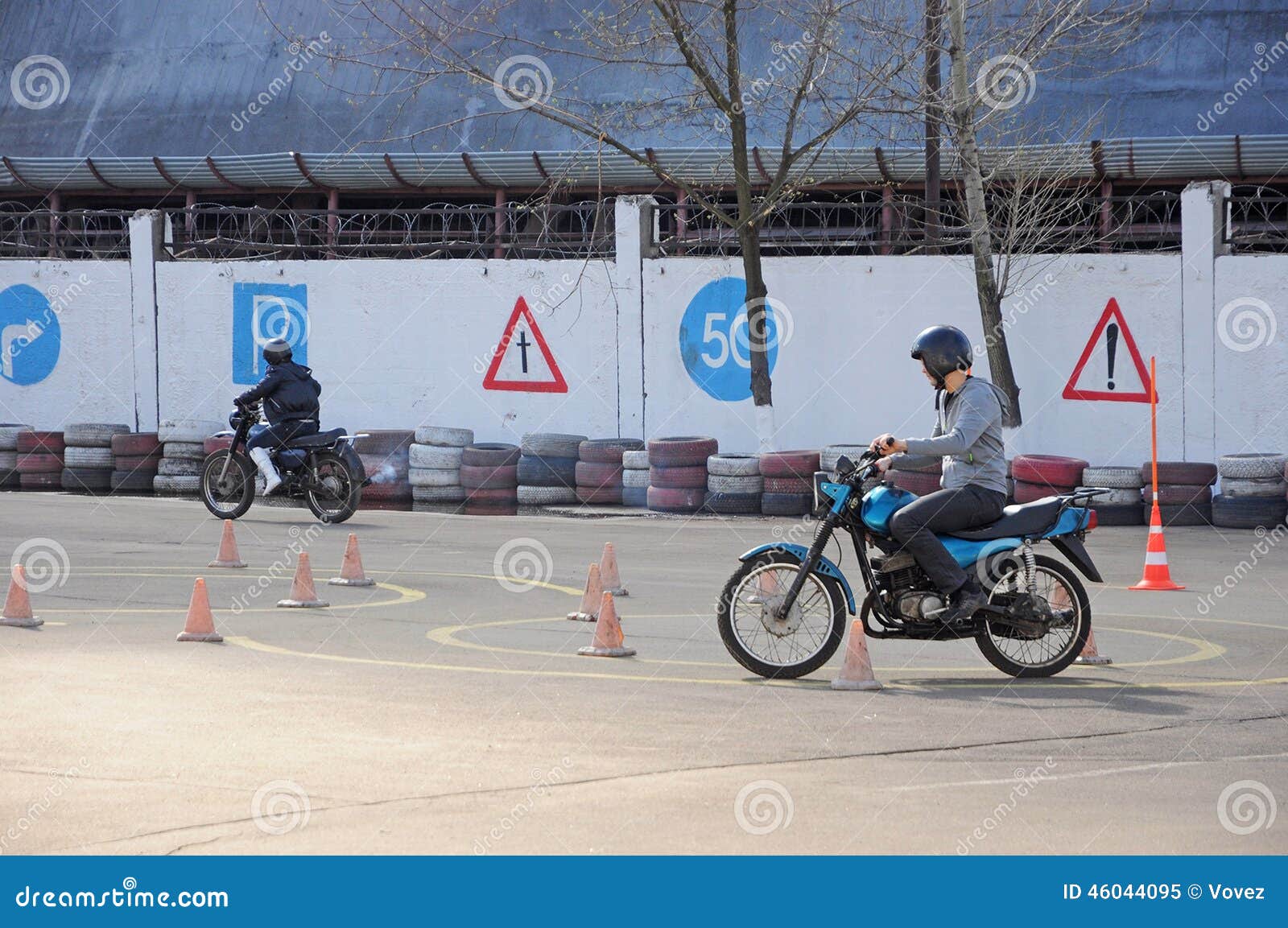 The exam on the scooter editorial image. Image of school - 46044095