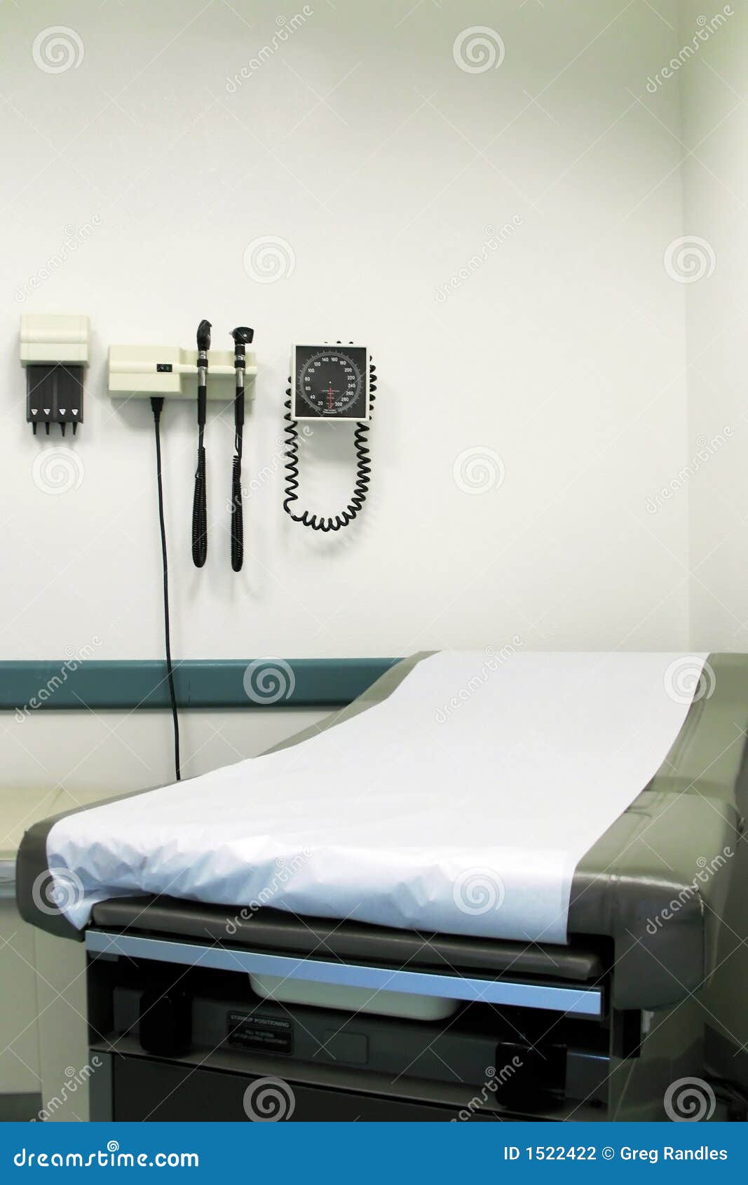 Exam Table stock photo. Image of exam, clinic, sick, doctor - 1522422