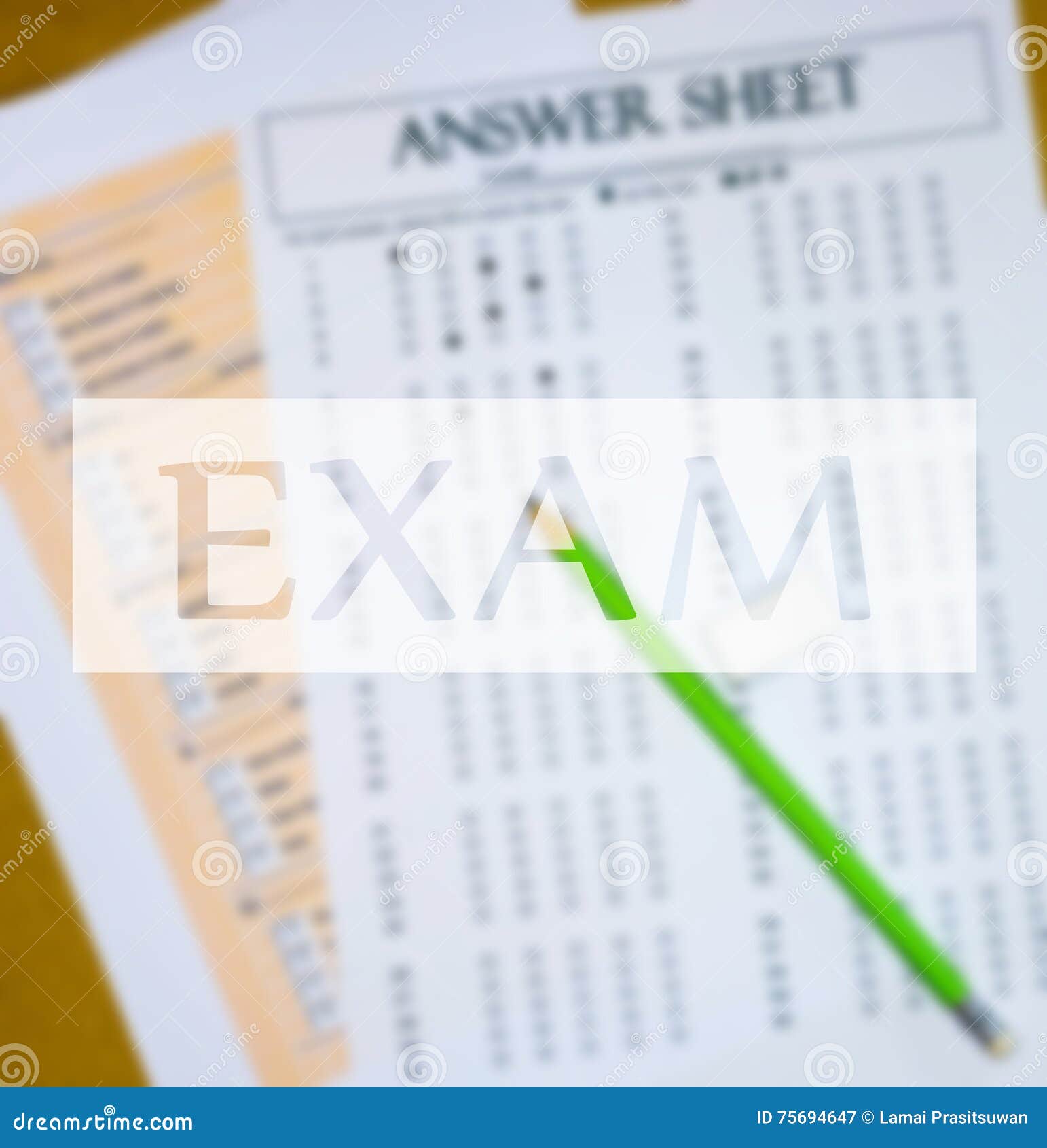 Exam text box stock image. Image of student, multiple - 75694647